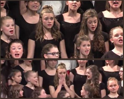 La mère arrivait souvent en retard aux concerts de sa fille mais voici