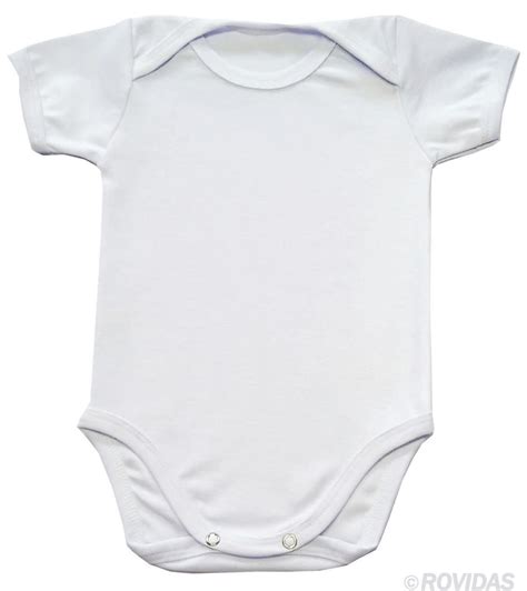 Body Bebê Poliéster c Elastano p Sublimação Estica Kit 48
