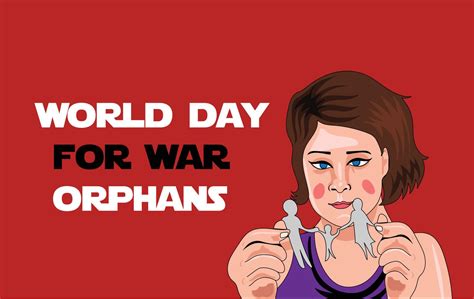 World Day For War Orphans Poster 11167581 Vector Art At Vecteezy