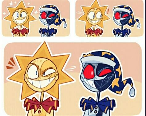 Funny Sun Sun And Moon Drawings Fnaf Movie Anime Muslim Fnaf Comics
