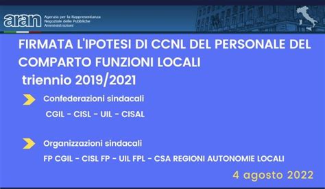 Il Nuovo Ordinamento Professionale Nel Ccnl Delle Funzioni Locali