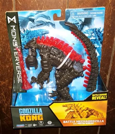 FIGURINE MONSTERVERSE GODZILLA Vs Kong BATTLE MECHAGODZILLA Avec