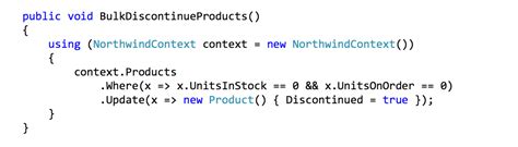 entity framework core 3 0 bulk insert update and delete asp net core 3 0 dotnet detail