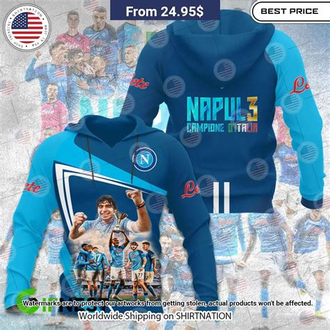 NEW SSC Napoli Campione D Italia Shirts Shirtnation Shop Trending T