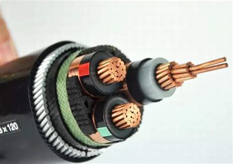 33kv Medium Voltage Steel Wire Armoured Electrical Cable 3 Phase Copper
