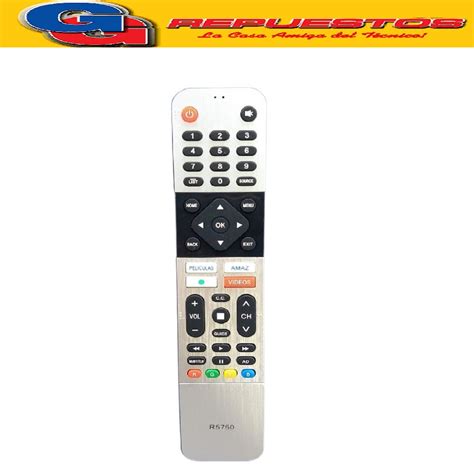Control Remoto Tv Smart Para Noblex Admiral Smartlife R