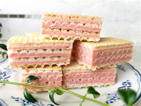 Domowe wafle z galaretką i mlekiem w proszku Pieprzyć z Fantazją