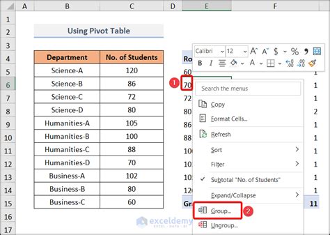 how to calculate bin range in excel 4 methods