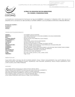 Remplissable En Ligne Communaute De Communes Du Pays De Quimperle