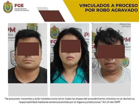 Vinculados A Proceso Por Robo Agravado En Coatzacoalcos
