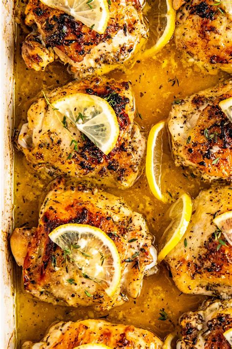 Baked Lemon Pepper Chicken Recipe Easy Dinner Ideas