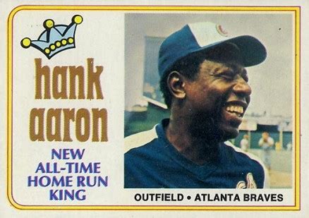 Topps Hank Aaron Baseball Vcp Price Guide
