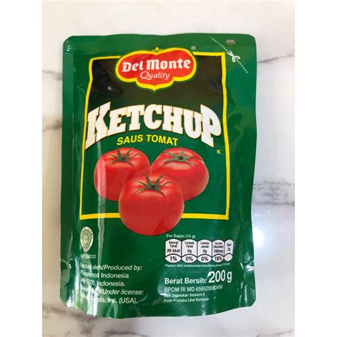 Jual Del Monte Tomato Ketchup Gr Shopee Indonesia