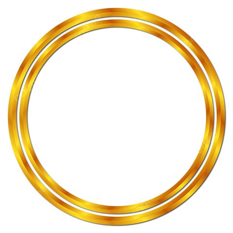 Marco De Oro Del Círculo PNG Circulo Oro Círculo De Oro PNG y