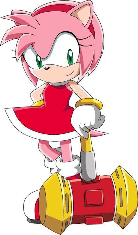Pin On Galletas Decoradas Amy Rose Sonic Sonic And Amy