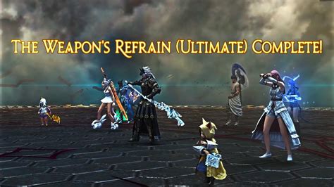 FFXIV Ultima Weapon ULTIMATE Clear SAM POV YouTube