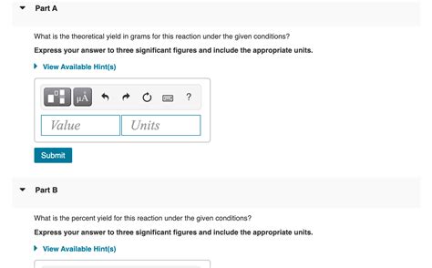 Solved What Is The Theoretical Yield In Grams For This Chegg