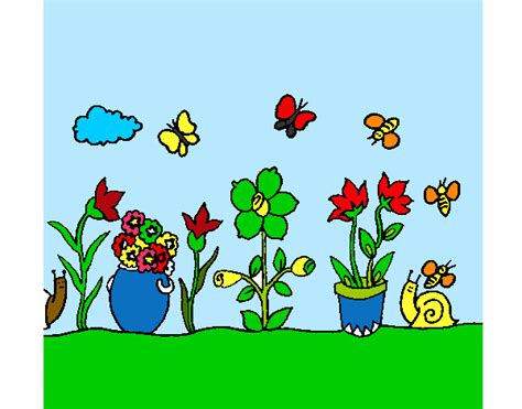 Como Dibujar Un Jardin Imagui
