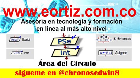 Área del Circulo en PseInt YouTube