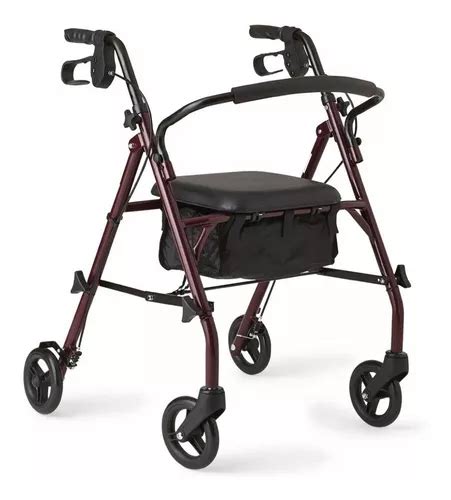Andadera Ortopedica Rollator Asiento Silla Adulto Mayor