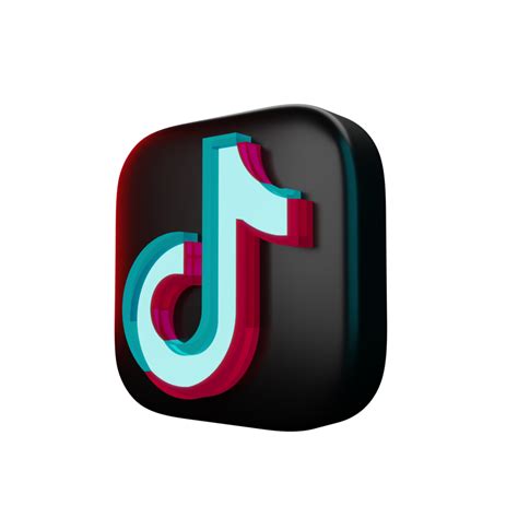 Tik Tok Icon 3D Render 9826592 PNG