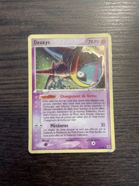 CARTE POKÉMON FR Deoxys 2 106 Bloc EX Emeraude EUR 15 00 PicClick FR
