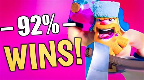 2 8 ELIXIR BEST LUMBERJACK BALLOON FREEZE DECK CLASH ROYALE YouTube