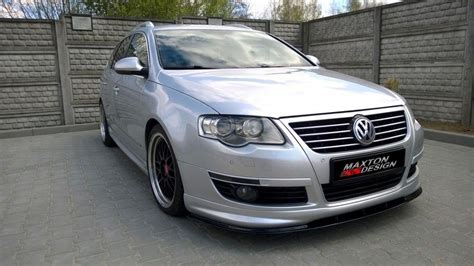 Splitter Przedni VW Passat B6 R Line Gloss Black Nasza Oferta