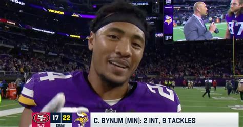 Vikings DB Uses Live Postgame NFL Network Interview To Ask For Help For
