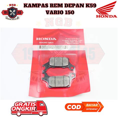 Jual Kampas Rem Vario 150 Kampas Rem Cakram Depan Motor Honda Vario
