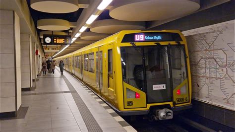 U Bahn Berlin Mitfahrt in der kompletten U9 von Osloer Straße bis