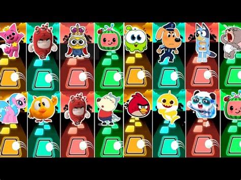Baby Shark Friends All Video Megamix Oddbods Pogo Sheriff Labrador