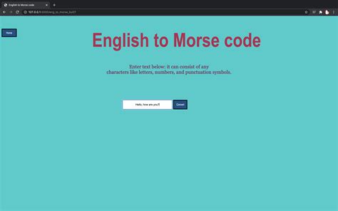 github neelstrongarm morsecodetranslator a web based morse code translator