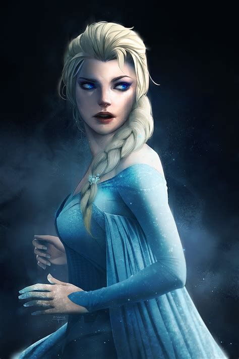 HD Wallpaper Frozen Movie Artwork Princess Elsa Wallpaper Flare