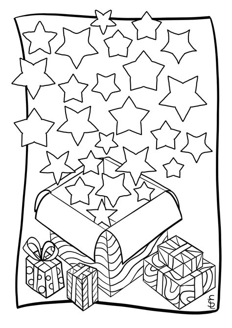 Coloriage de l avant Noël 24 Crapouilleries