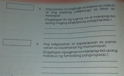 Tukuyin Ang Uri Ng Pangungusap Sa Bawat Bilang Kung Payag O Tambalan
