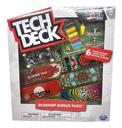 Tech Deck Patinetas Pack Sk Shop Bonus Pack Element Meses Sin Intereses