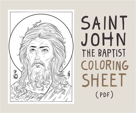 Saint John The Baptist Christian Eastern Orthodox Icon Etsy Artofit