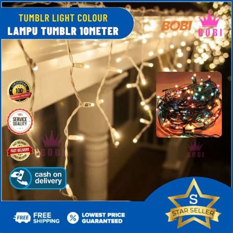 Jual Lampu Hias Kode 6353 3 Tumblr Kelap Kelip 2 Variasi Warna