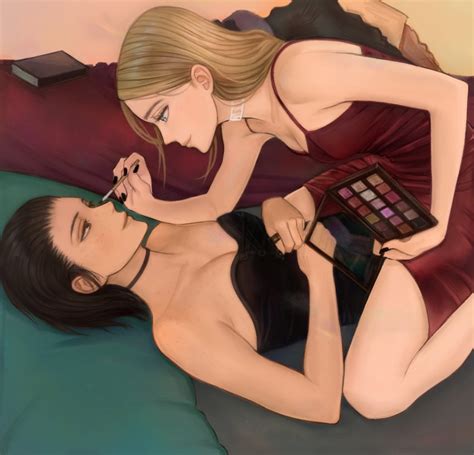 Christa Renz And Ymir Shingeki No Kyojin Drawn By Luvuko Danbooru