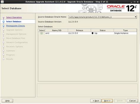 Upgrading An Oracle Database