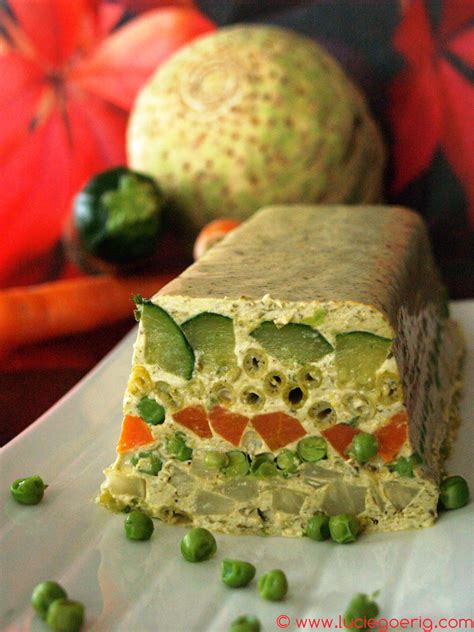 Terrine de légumes au parfum doseille pour 6 personnes Recettes