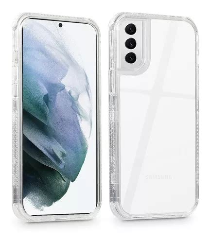 Funda Para Samsung Uso Rudo Alto Impacto Transparente 3pzs Samsung S21