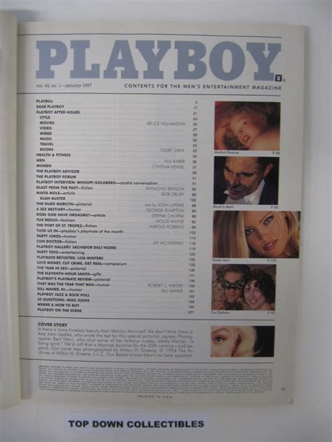 Playboy Magazine January 1997 Jami Ferrell CF Holiday Issue EBay