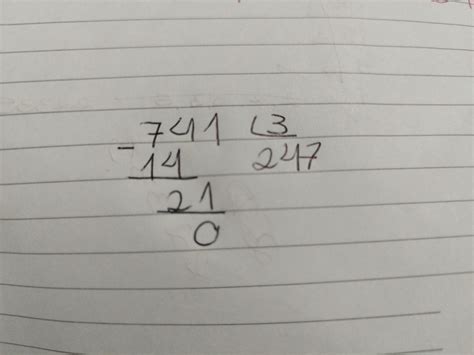 741 dividido por 3 faz o cálculo em uma foto pfv pra mim só copiar