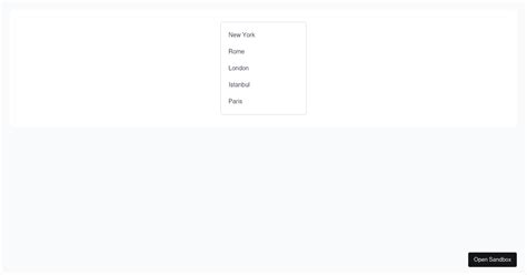 Primereact Demo Codesandbox