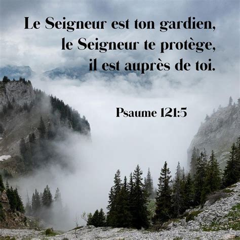 La Bible Verset illustré Psaumes 121 5 Citations bibliques