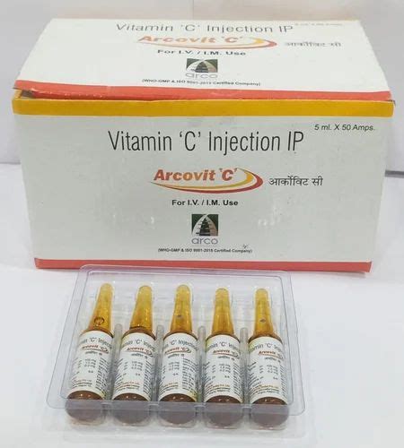 Vitcofol C Injection Vitamin C Injection X Ml At Rs Vial In