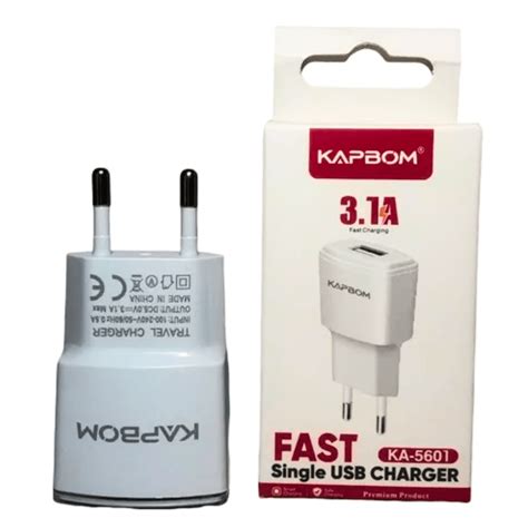 Carregador Kapbom Usb A V Kabum