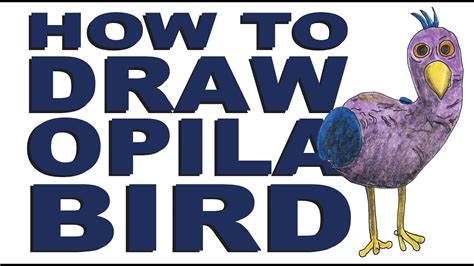 How To Draw Opila Bird Garten Of Banban YouTube